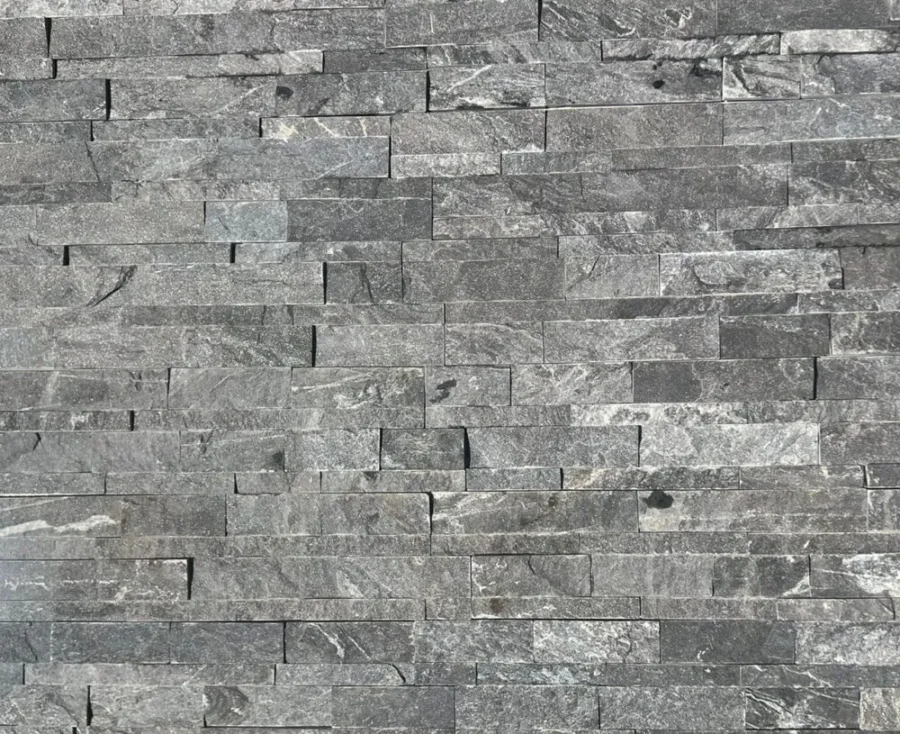Monsoon Black Stone - Splitface Cladding - Natural Paving