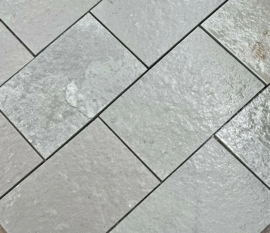 Grey Limestone Paving - Sample