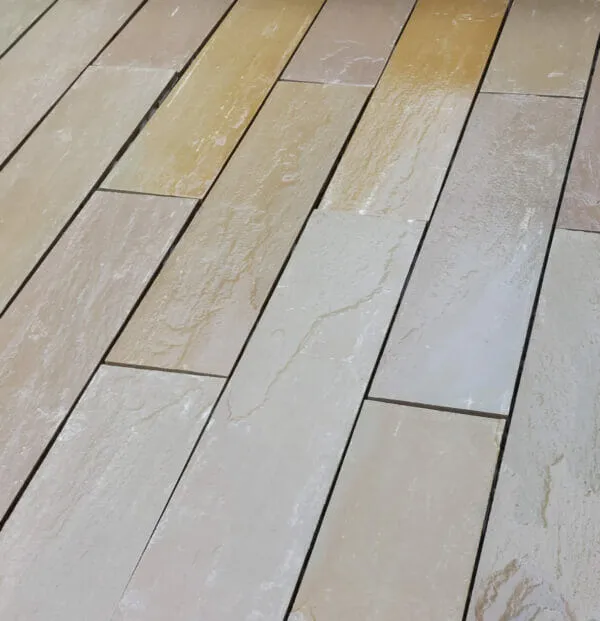 Multi Blend Planks & Bullnose Steps | Natural Paving