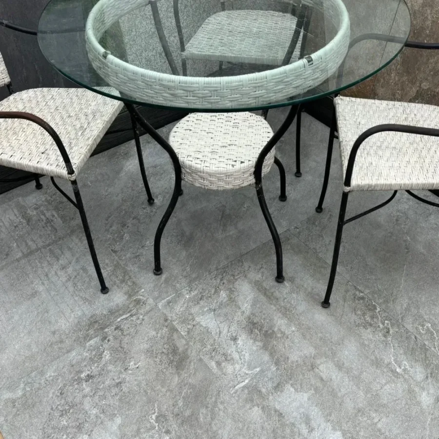 Himalayan Grey Porcelain - 600mm x 900mm: 1 Sqm | Natural Paving