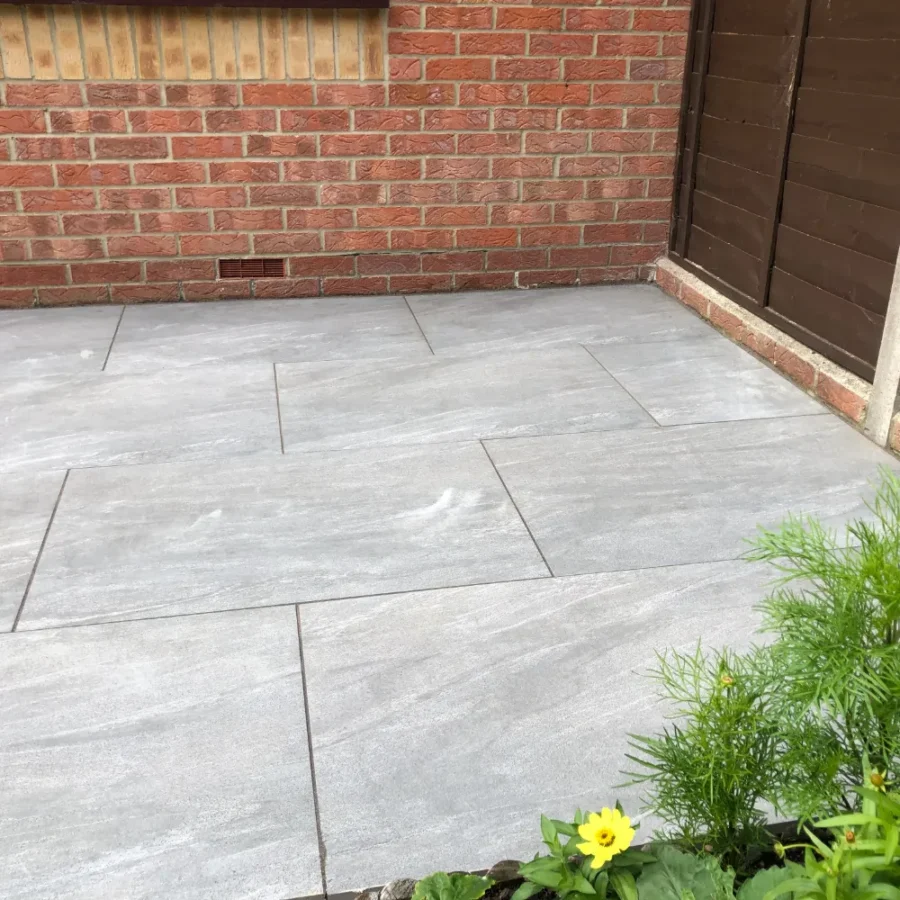 County Grey Anthracite Outdoor Porcelain Paving Tiles - Sample